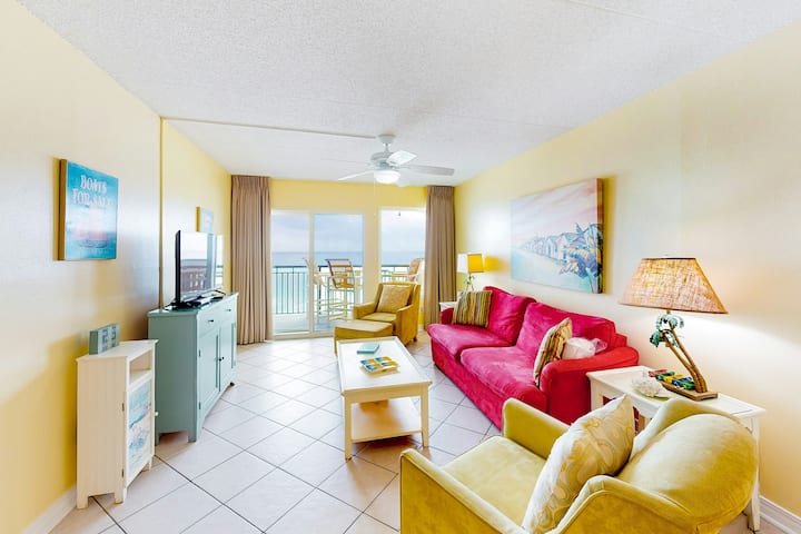 Gulf-front Condo With Heated Pool, Fitness Room & Beach Chairs - Close To Dining - Fort Walton Beach