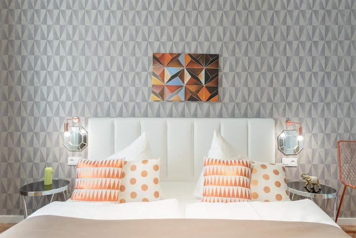 Stylish Art Deco Apartment Near Jubilee Synagogue - Praga