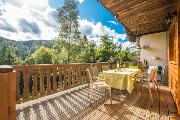 Superbe Chalet Traditionnel En Pleine Nature Au Cœ - Vosges