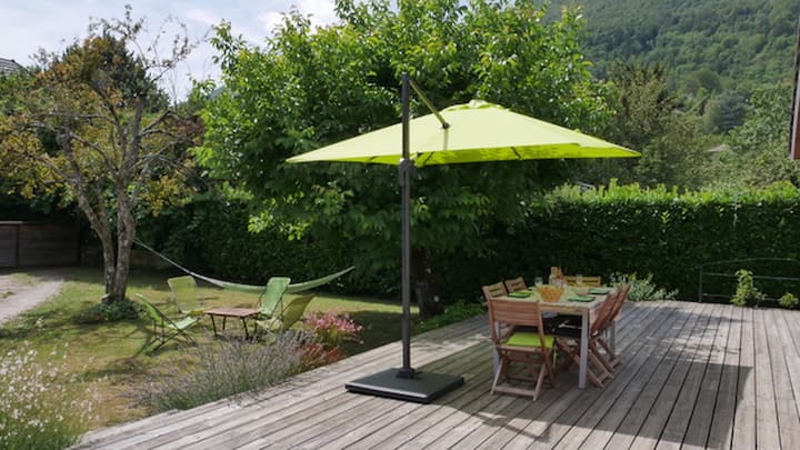 Sevrier, Una Sola Planta, Espaciosa Villa, Jard��n, 8pers - Sévrier