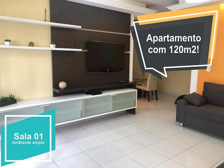 Excelente Apartamento No Coração Da Ponta Verde! - 마세이오