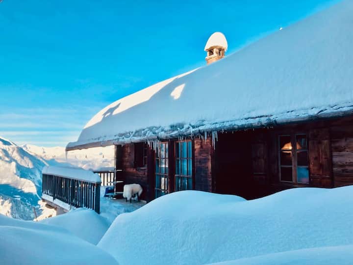 Magic Ski-in-and-out Chalet Above Verbier - ヴェルビエ