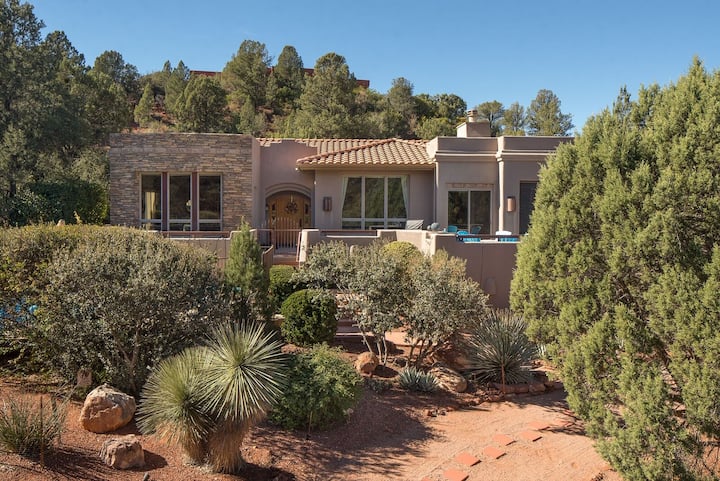 Private Pool & Spectacular Red Rock Views! Cypress - Sedona, AZ