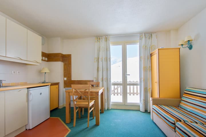 Studio 2 Personnes Budget - La Mongie