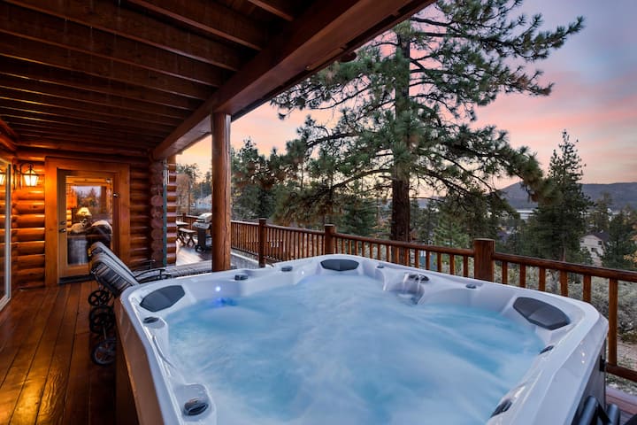 Lake View! Hot Tub! Pool Table! Theater! - Big Bear Lake, CA
