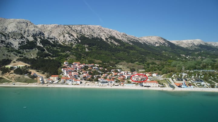 Apartment Krznaric Beach - Near The Sea - Baška