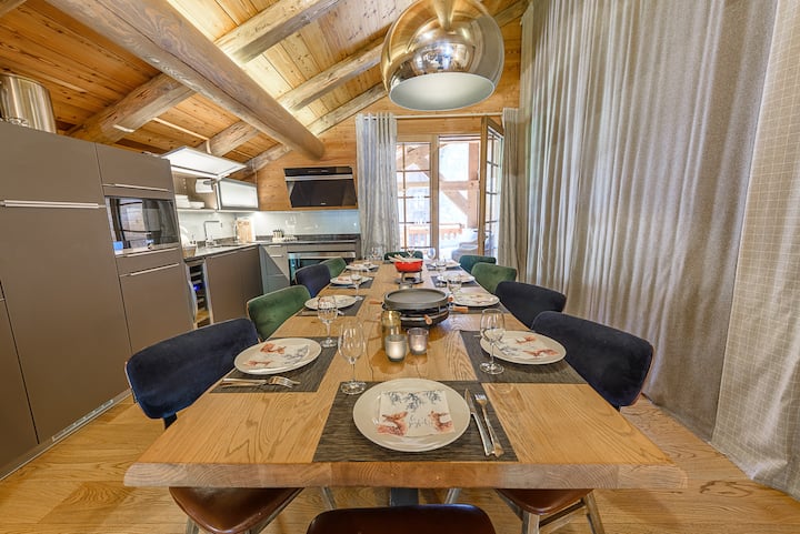 Lcz - Ski In/out Luxueux Chalet 5*, Sauna - 22p - La Clusaz