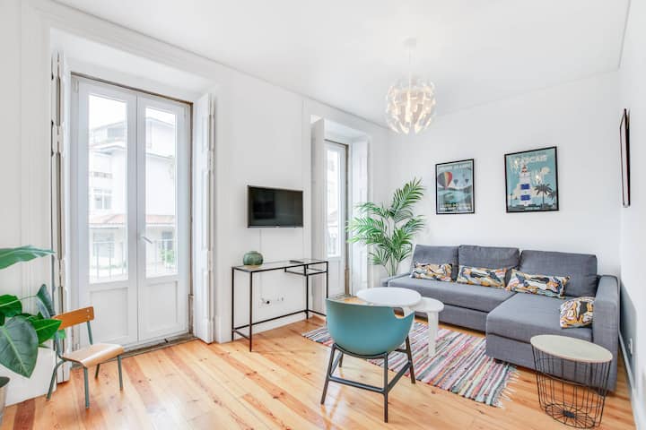 Appartement Cascais 70m2 - 2 Chambres 300m Plage - Cascais