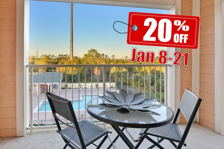 Summer Escape! Spectacular Condo 4 Mi To Disney! - Four Corners, FL