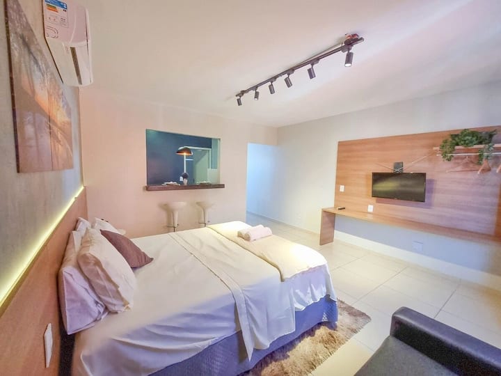 Studio Amplo Rize Pajuçara | 200 M Da Praia. - Maceió