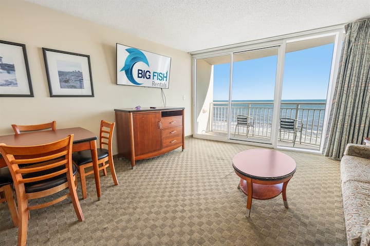 Stunning Ocean Front Views Steps To Boardwalk/pier - Myrtle Beach, SC