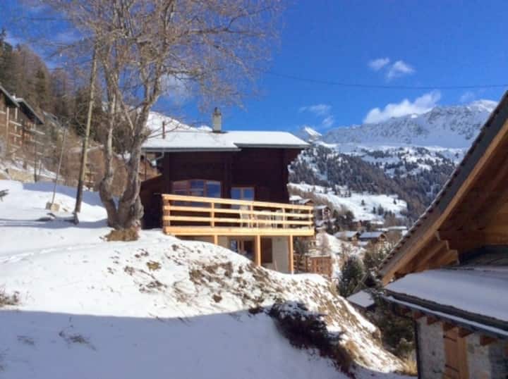 Soleil Haut - Appartement Sur Deux éTages Dans C - Vercorin
