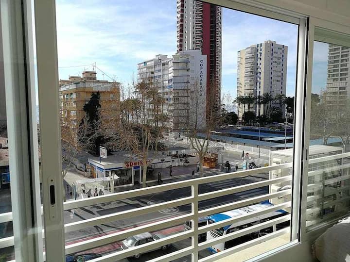 Alquiler Estudio En Benidorm, A 100m Playa Levante - Costa Blanca