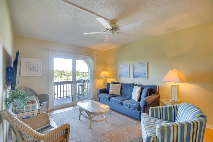 Steps To Beach: St. Augustine Extended Stay Condo! - St. Augustine, FL