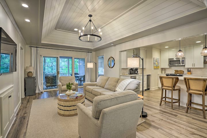 Remodeled Cottage On Sparrow Pond, Walk To Beach! - Kiawah Island, SC