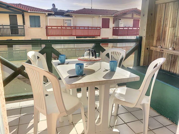 Beau T2 Cabine à 2 Pas De La Plage à Vieux Boucau - Vieux-Boucau-les-Bains