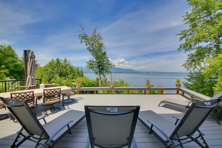 Stellar Views! Lake Pend Oreille Retreat W/ Dock - Shepherd Lake, ID