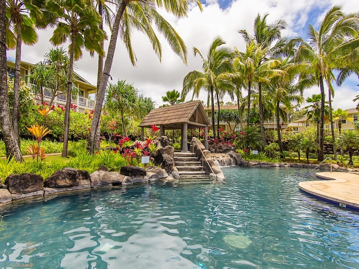 Bienvenido A Hale Kula Kai, "Casa Del Océano Dorado" - Princeville, HI