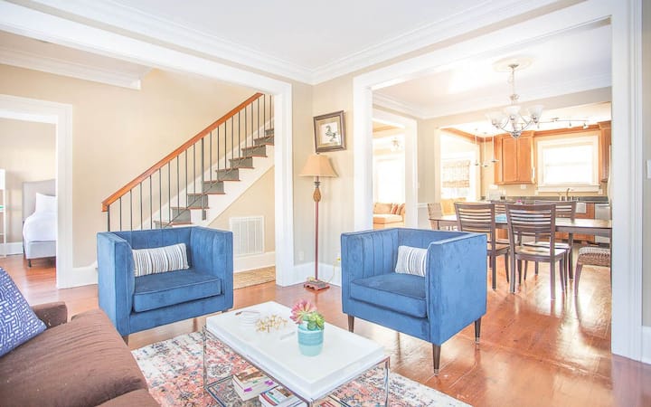 Historic Dist Gem + 3 King Beds By Lucky Savannah - Savannah, GA