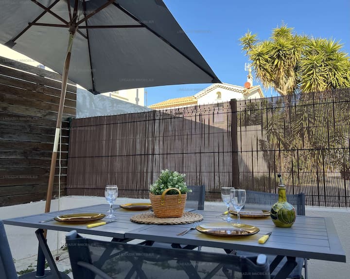 Appartement T2 Rez De Jardin Terrasse Pour 4 - Sanary-sur-Mer