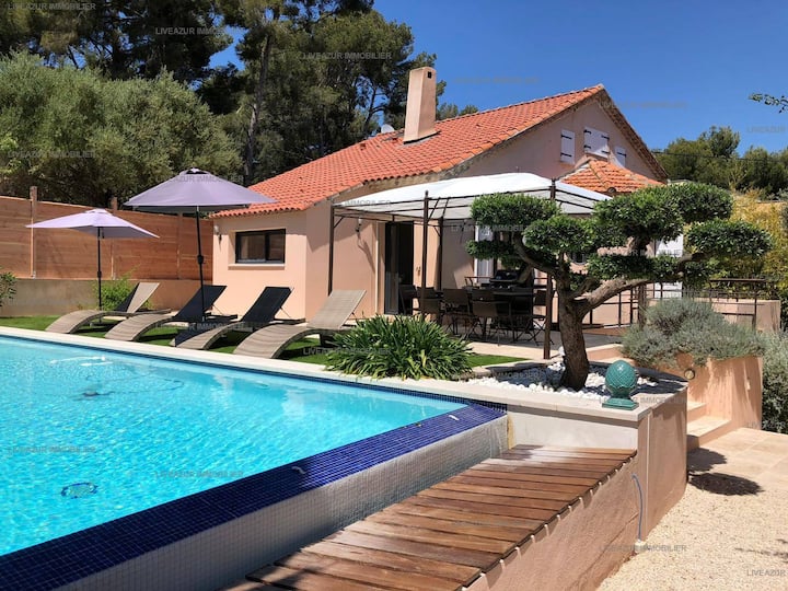 Belle Villa Carpe Diem Piscine à Pieds Du Centre E - Sanary-sur-Mer