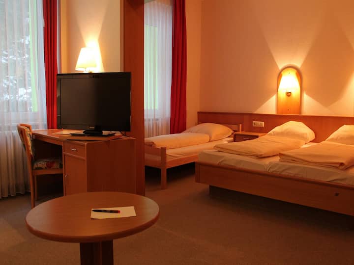 Action-forest Active Hotel - Garni, (Titisee-neustadt), Dreibettzimmer Mit Dusche/wc - Titisee-Neustadt