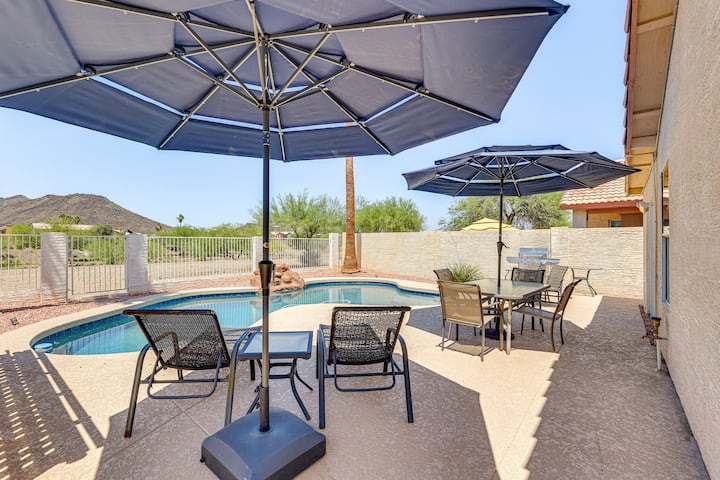 Swim W/ A View: Scenic Desert Retreat In Glendale - Phoenix