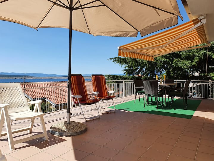 Appartamento Di Una Stanza Con Terrazzo Dramalj, Cirquenizza - Crikvenica (A-2397-a) - Jadranovo
