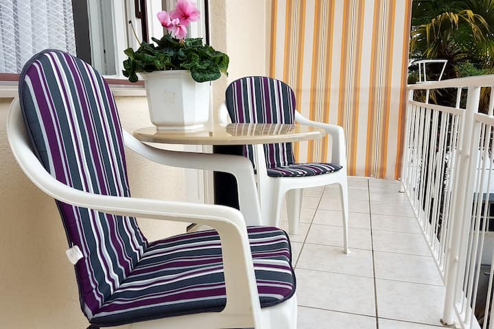 Apartamento De Una Habitación Con Terraza Y Vista Al Mar Dramalj, Crikvenica (A-2397-b) - Crikvenica