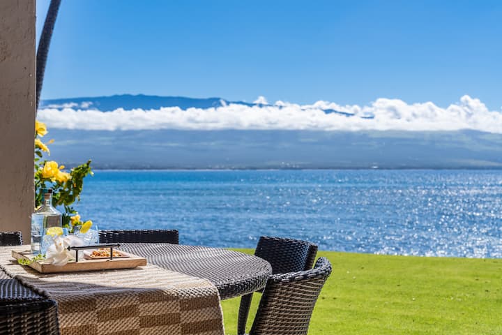 Summer Sale! 2bd Oceanfront Getaway Ac Pool-loa105 - 카훌루이
