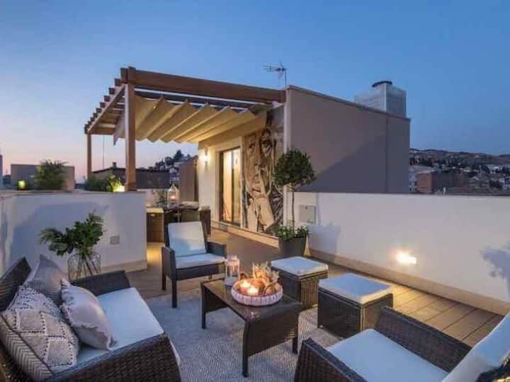 Plaza Nueva Luxury Penthouse - Grenade