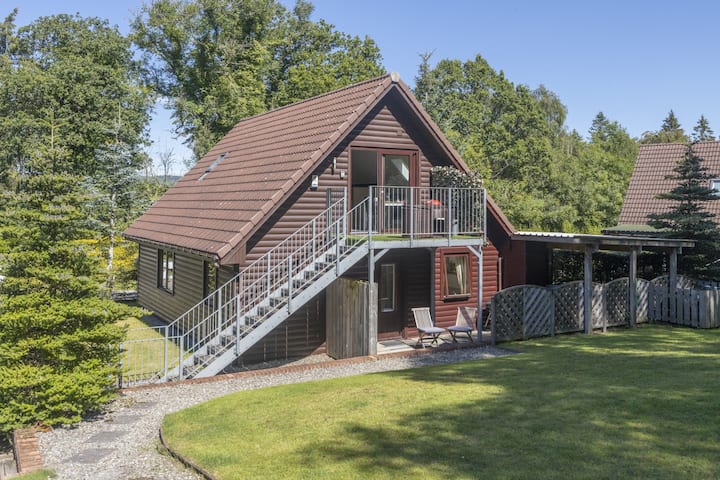 Wee Secret Lodge Apartment With Indoor Spa Bath - Drymen