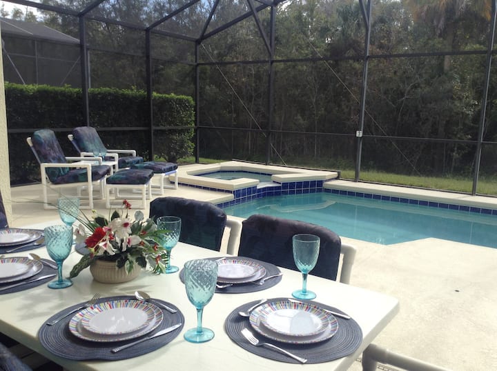 Executive Villa W / Piscina Privada Climatizada Con Vistas A La Zona De Conservación, Wi-fi Gratuito - Kissimmee, FL