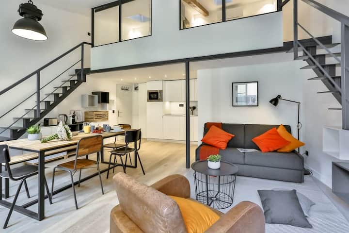 Massena 43 - Grand Duplex - Climatisation - Niza