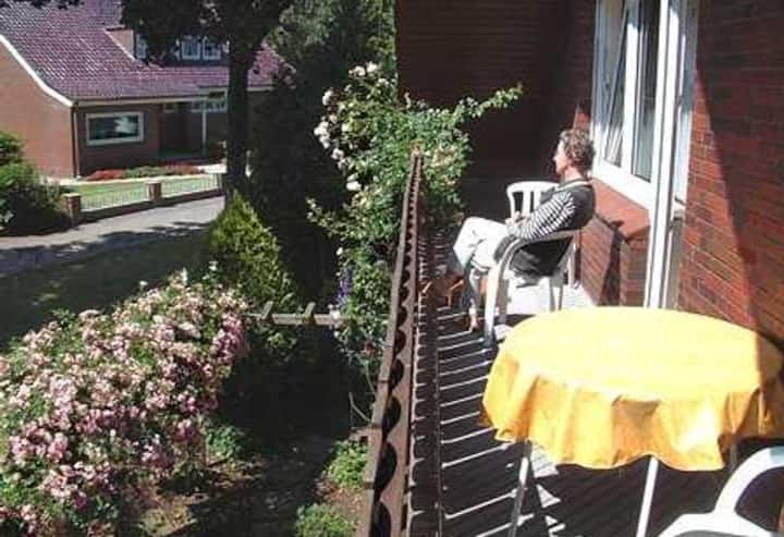 40 M² Ferienwohnung ∙ 1 Schlafzimmer ∙ 3 Gäste - Esens