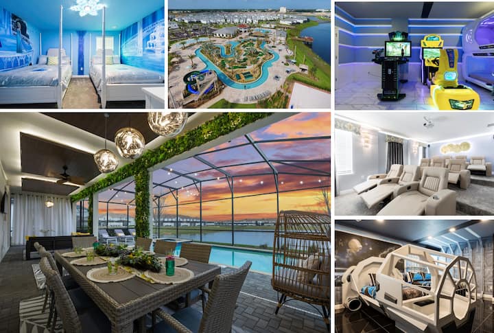 Lakeview Luxury Villa With Everything! - Orlando, FL