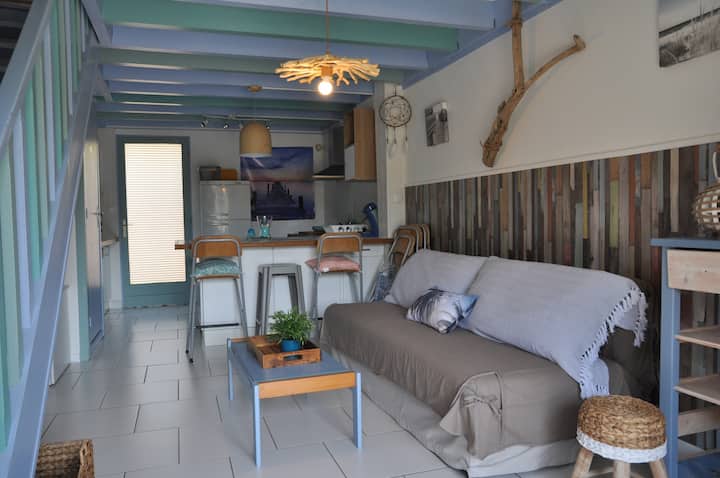 Petite Maison Jumelée Dans Agréable Residence Avec - Lacanau