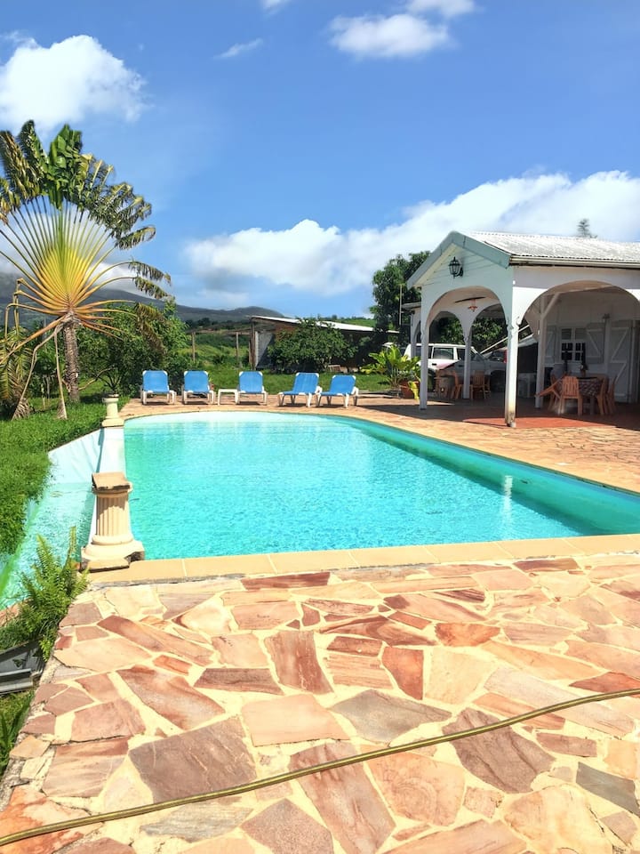 Villa Vue Mer Au Carbet - Le Morne Rouge
