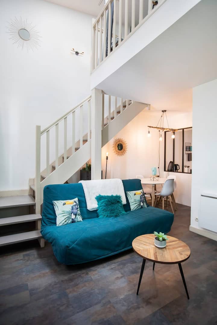 Le Duplex De Merciers - Plein Coeur Du Centre - La Rochelle