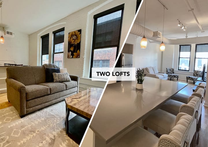 Old Market 4 Bed, 4 Baths - Side By Side Lofts - Omaha, NE