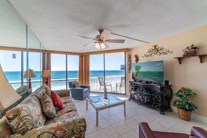 Sandpiper Leeward-windward-smack Dab On The Beach - Panama City Beach, FL