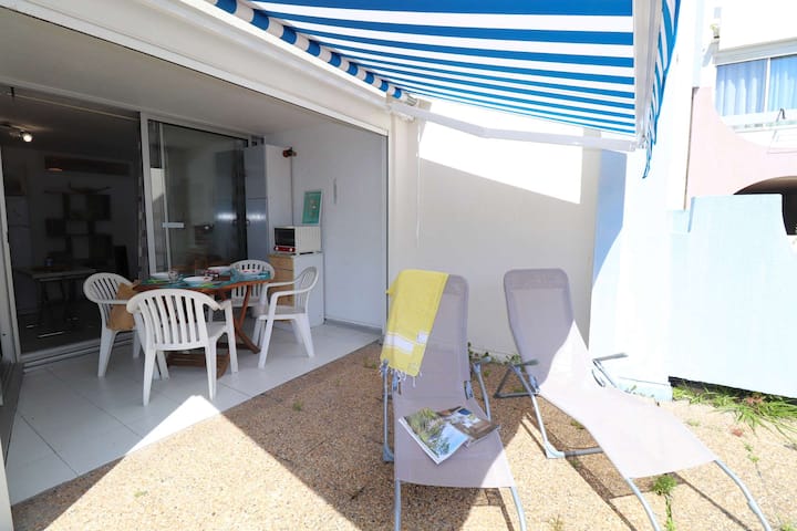 2 Pièces Cabine Tout éQuipé Rdc Grande Terrasse - Le Grau-du-Roi