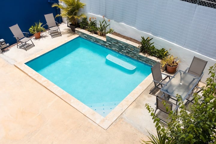 5 Bedroom With Private Pool Next To Beach - San Juan