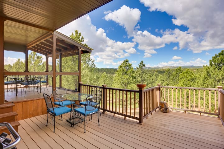 Hermosa Home W/ Black Hills View, Gas Grill & Deck - Hermosa, SD