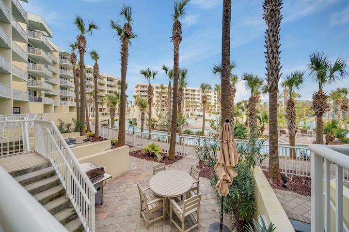 Dw Sandpiper L-04 ~ Lanai ~ Huge Split Patio - Florida Panhandle, FL