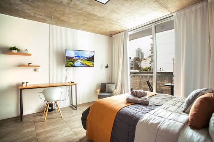 88- Disfruta De Este Estudio Moderno En Palermov - Provincia de Buenos Aires