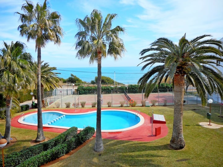 Apartamento Frente Al Mar Con Terraza Playa Romana - Alcossebre
