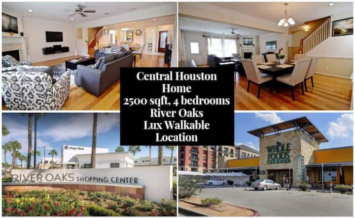 Modern 4br River Oaks, Walk To Whole Foods+dining - Houston, TX