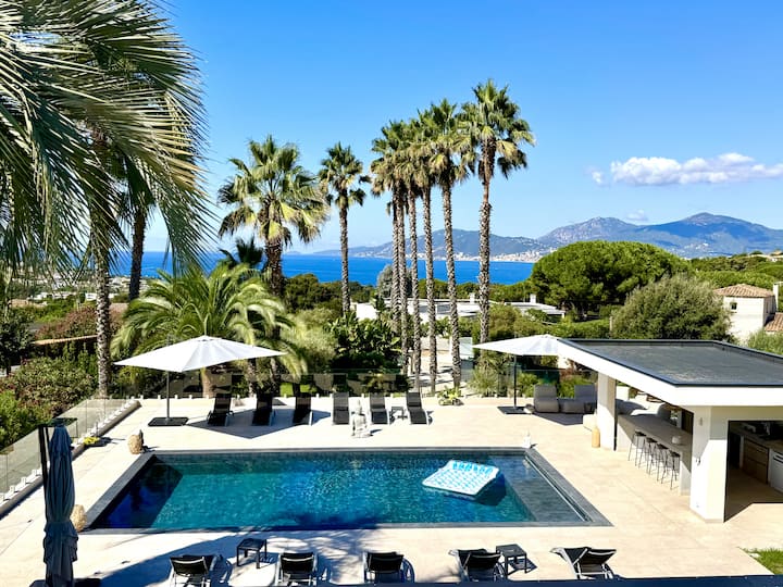Villa 5pers Vue Mer & Piscine - Ajaccio