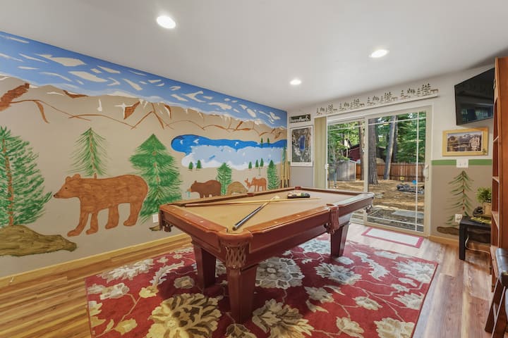 Pine Mt. Paradise | Hot Tub | Pool Table | Bbq - Fallen Leaf, CA